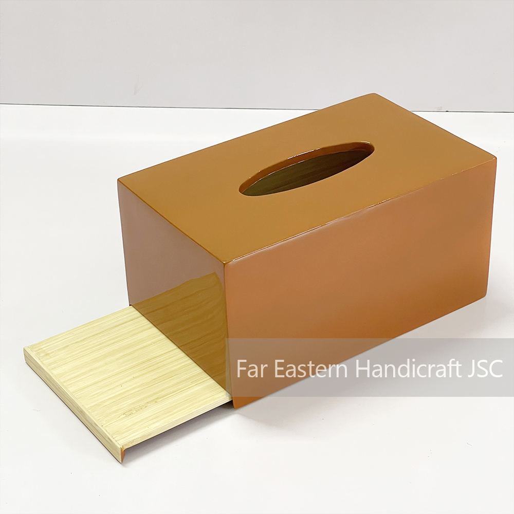Bamboo Tissue Box - Fehandicraft.com