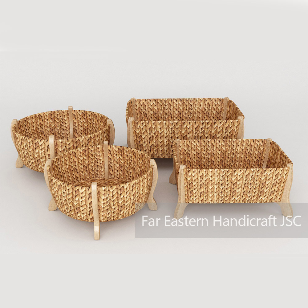 WATER HYACINTH PLANTER POTS 02 - Fehandicraft.com