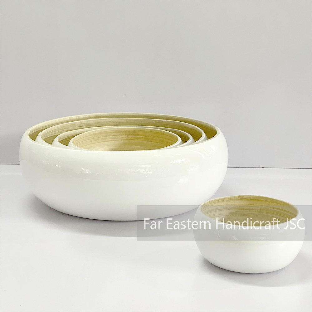 Bamboo Bowl Set 27 - Fehandicraft.com