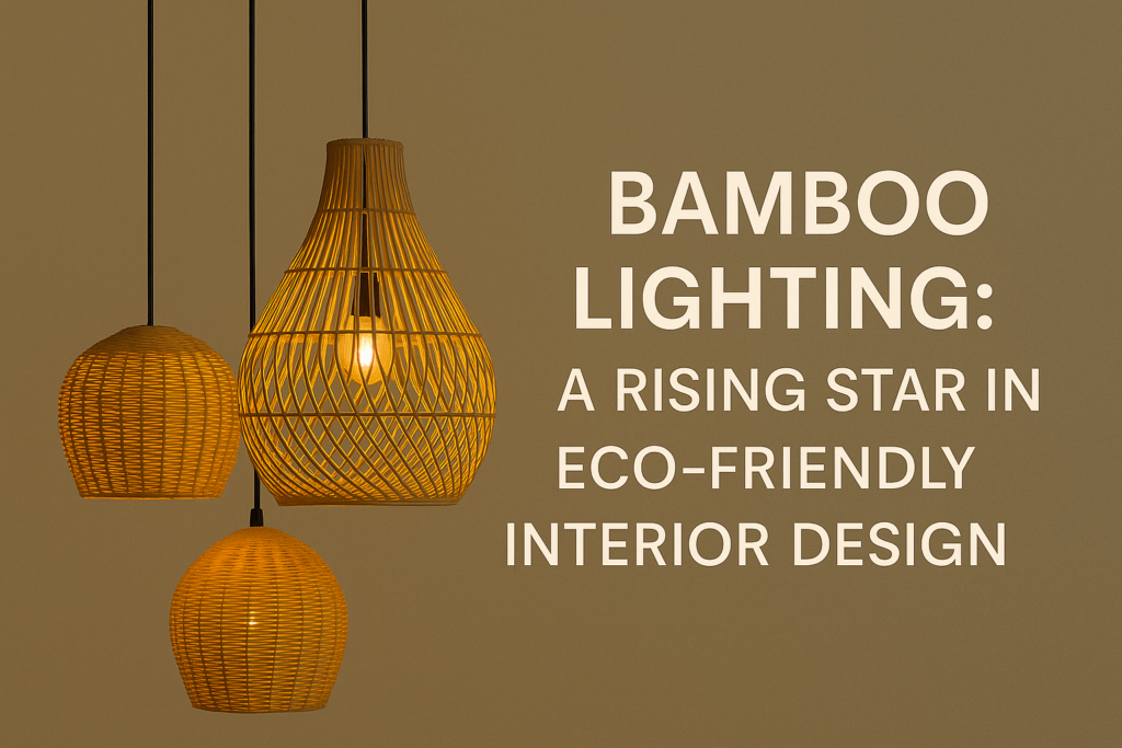 Bamboo Lighting: A Rising Star in Eco-Friendly Interior Design ...