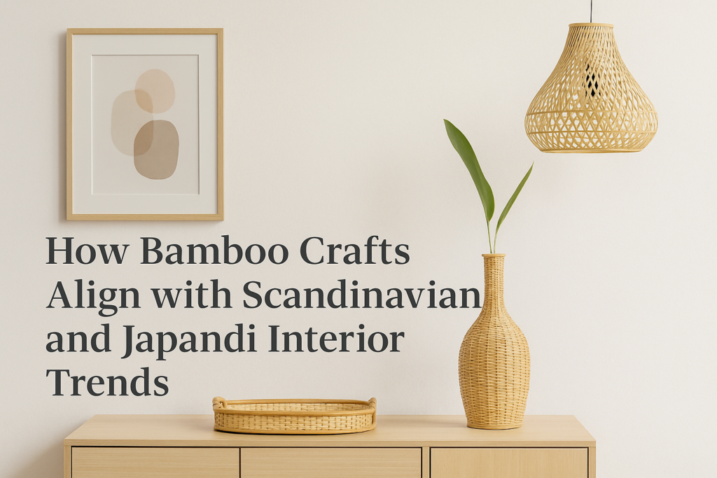 How Bamboo Crafts Align with Scandinavian and Japandi Interior Trends ...