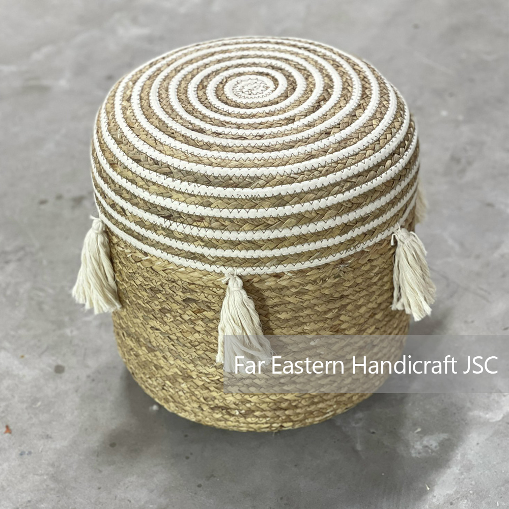 Water Hyacinth Stool 06 - Fehandicraft.com