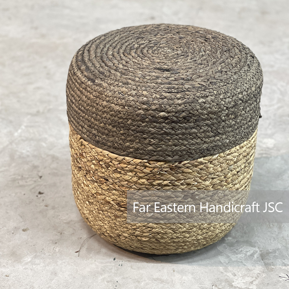 Water Hyacinth Stool 04 - Fehandicraft.com