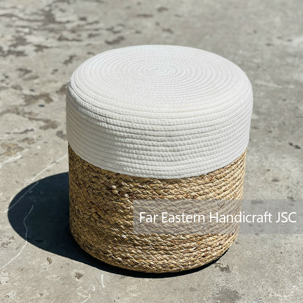 Water Hyacinth Stool 01 - Fehandicraft.com