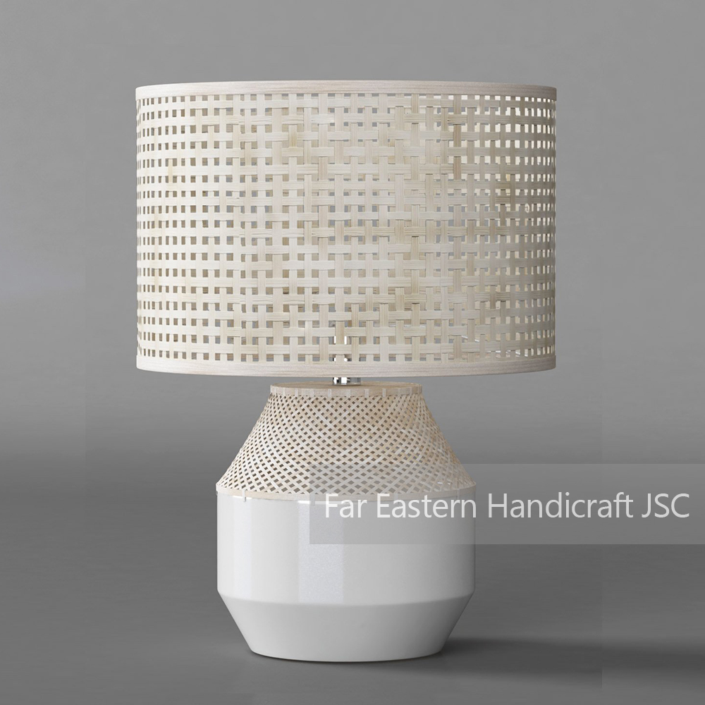Bamboo Table lamp 92 - Fehandicraft.com