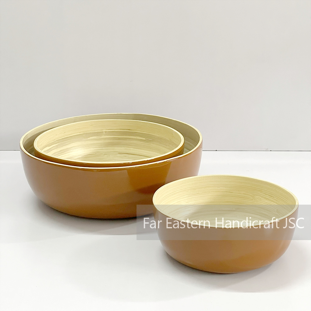 Bamboo Bowl Set 22 - Fehandicraft.com